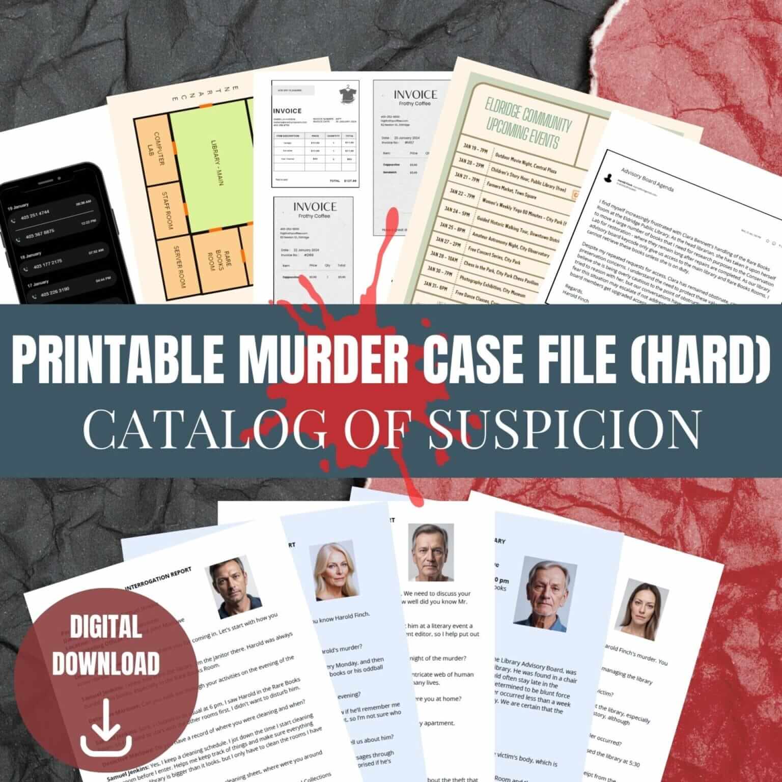 Free Murder Mystery Games